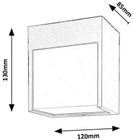 Rabalux 7477 - LED Venkovní nástěnné svítidlo BALIMO LED/12W/230V bílá IP54