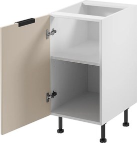 SORENTO pl | dolní skříňka D45 s dvířky | 45 cm | LEVÁ | bílá/béžová