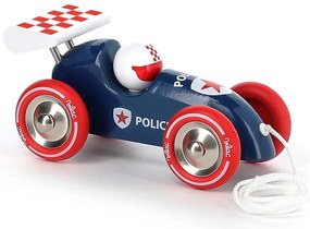 Vilac Tahací závodní auto s křídlem policejní