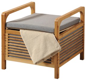 Kesper Bambusový stolek s polstrováním