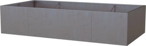 BestBerg Vyvýšený cortenový zahradní záhon  BBGR-860CT / 860 l / 200 x 100 x 43 cm / corten