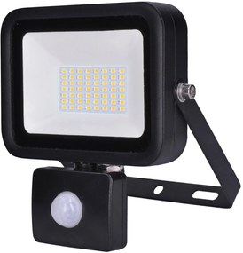 Led reflektor solight led reflektor pro se senzorem, 50w