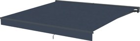 Elektrická markýza BestBerg BBSU-E350CG / 350 x 300 cm / šedá