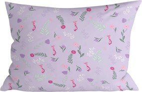 Povlak na polštář z mikrovlákna LILAVIE 70x90 cm, světle fialový