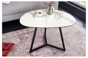 Massive home | Konferenční stolek MARVELOUS WHITE 70 CM keramika