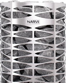 Narvi Saana Flow WiFi 9,0 kW – elektrická saunová kamna černá