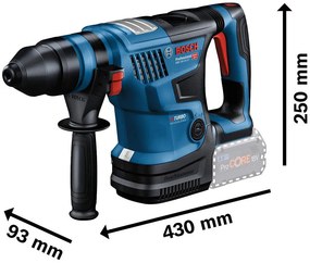 BOSCH GBH 18V-34 CF Akumulátorové vrtací kladivo BITURBO s SDS plus 0611914021
