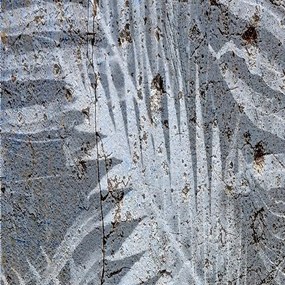 Ozdobný paraván, Palmové inspirace - 110x170 cm, třídílný, korkový paraván