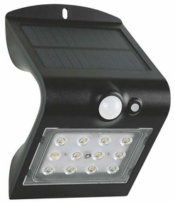 LED Solární nástěnné svítidlo se senzorem LED/1,5W/3,7V 1200 mAh IP65