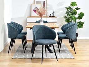 MPT Moderní židle Sensi - modrá