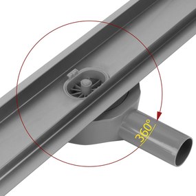 Rea, Odtokový žlab REA Neox pro Titan 80, REA-G9153