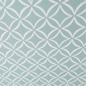 Kondela Designové křeslo, látka mentolová/vzor, BELEK