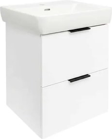 Laufen PRO A skříňka pod umyvadlo bez umyvadla 62,9x69,4x50,9 cm bílá lesk RE010650228060