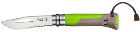 Opinel Outdoor N°08 zavírací nůž 8,5 cm, zelená, 001715