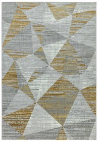 Moderní kusový koberec Orion OR12 šedý / žlutý Rozměr: 160x230 cm
