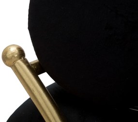Designová lavice Nancilea 112,5 cm černá