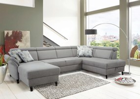 XXXLutz SEDACÍ SOUPRAVA, textil, světle šedá Sit & More - Sedací soupravy - 000144005229