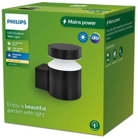 Philips - LED Venkovní nástěnné svítidlo LAVEN LED/6W/230V 2700K IP44