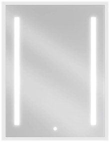Mexen Remi, LED koupelnové zrcadlo s podsvícením 60x80 cm, 6000K, ochrana proti zamlžování, 9804-060-080-611-00