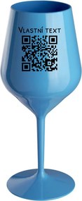Personalizovaná nerozbitná sklenice s QR kódem