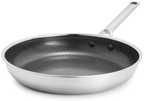 GreenPan Nerezová pánev s hybridním keramickým nepřilnavým povrchem Thermobond, kolekce Apex, 28 cm CC010196-001