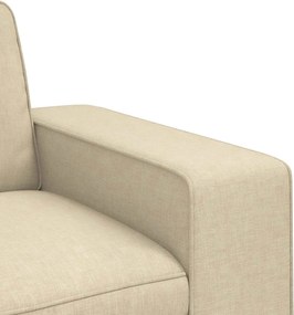 Set pohovek 2 ks Krémová textil 3407505