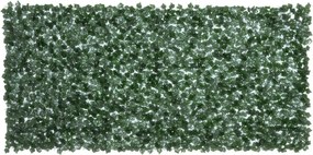 Umělý živý plot Outsunny - Ochranná clona na soukromí, UV ochrana, Zelená clona na balkon, Zahradní clona s listy 300 x 150 cm | Aosom