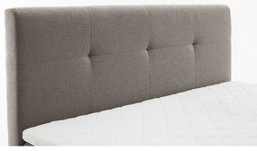 Světle šedá boxspring postel 160x200 cm Stockholm – Meise Möbel