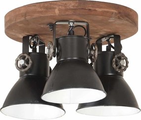 Industriální stropní svítidlo 25 W černé 42 x 27 cm E27 320515