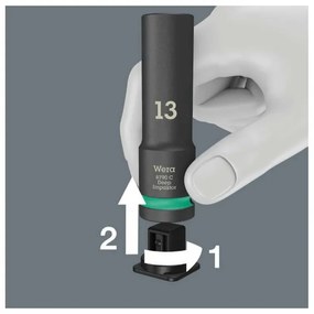 Wera 004841 Nástrčné hlavice 1/2" 13 ÷ 27 mm 8790 C Impaktor Deep Set 1 (Sada 11 dílů)