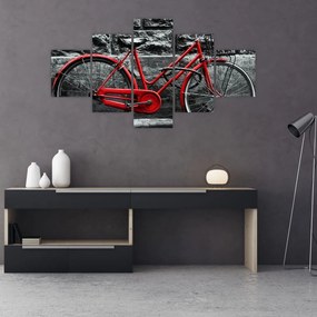 Obraz - Historický bicykl (125x70 cm)