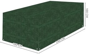 Malatec 7949 Krycí plachta na zahradní nábytek 1x1,8x2,4 m