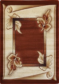 Berfin Dywany, Kusový koberec Adora 7014 V (Vizon), 140x190, hnědá, chodba / předsíň