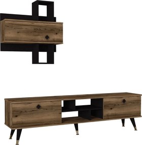 Casarredo - Komfort nábytek Televizní stolek KAUNAS lydia/černá