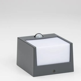 Brilagi-LED Venkovní nástěnné svítidlo se senzorem TERNI LED/12W/230V antr. IP44