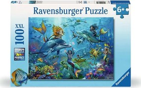 Ravensburger 00864 dobrodružství mořských panen 100 dílků