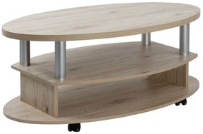 Konferenční stůl Hugo 60×110 dub bordeaux