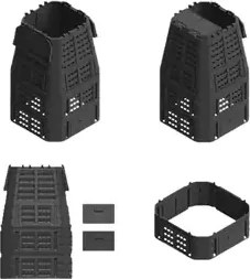 Patrol Group Celoroční kompostér 1000 l / Kompostér / Objem 1000 l