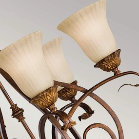 Elstead SONOMA VALLEY 6 luxusní rustikální lustr Ø73 cm 6x E27