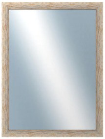 DANTIK - Zarámované zrcadlo - rozměr s rámem cca 60x80 cm z lišty PAINT žlutá velká (2961)