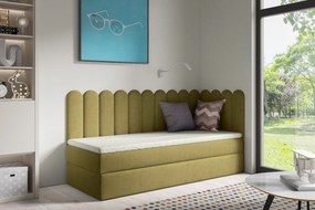 Eka Čalouněný panel Trinity 60 x 20 cm - Khaki zelená 2327