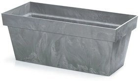 PROSPERPLAST Truhlík - CUBE CASE Beton Effect Rozměr: 39,2x18,2 cm, Barva: beton