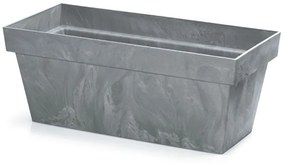 PROSPERPLAST Truhlík - CUBE CASE Beton Effect Rozměr: 58,7x26,4 cm, Barva: terakotová