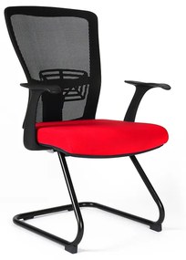 Office Pro Jednací židle THEMIS MEETING Barva potahu: TD-14 červená