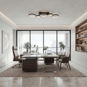 BRILAGI - LED Stmívatelné stropní svítidlo RINGO LED/34W/230V černá + DO