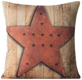 DEKORAČNÍ POVLAK NA POLŠTÁŘ STAR11 40X40 CM VZOROVANÁ