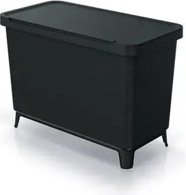PROSPERPLAST SYSTEMA 3 x 10 l černá / Odpadkový koš