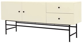 Komoda tailok 157 x 72 cm bílá MUZZA