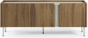 TV stolek v dekoru dubu v přírodní barvě 140x54x35,5 cm Lucile – Marckeric
