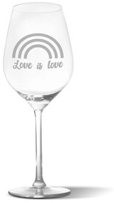 Sablio Sklenička na víno Love is love 2: 49 cl